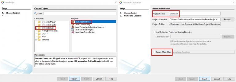 Cara Membuat Emoticon Berbasis Java Menggunakan NetBeans